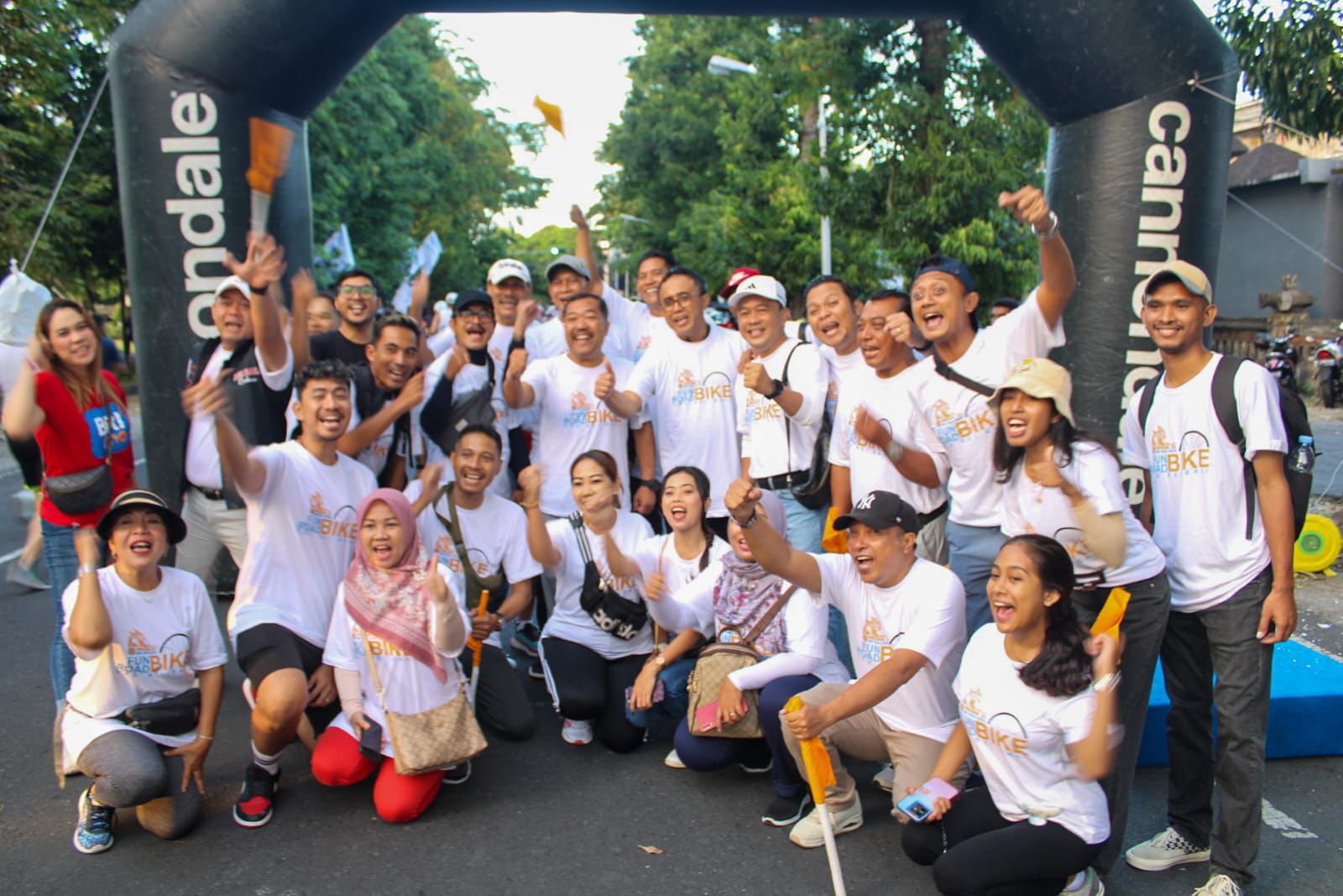 Walikota Jaya Negara Lepas Fun and Road Bike REI Bali, Rangkaian Musda ...